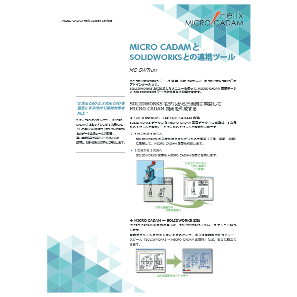 MICRO CADAM Helixファミリー製品 | CAD SOLUTIONS Inc.
